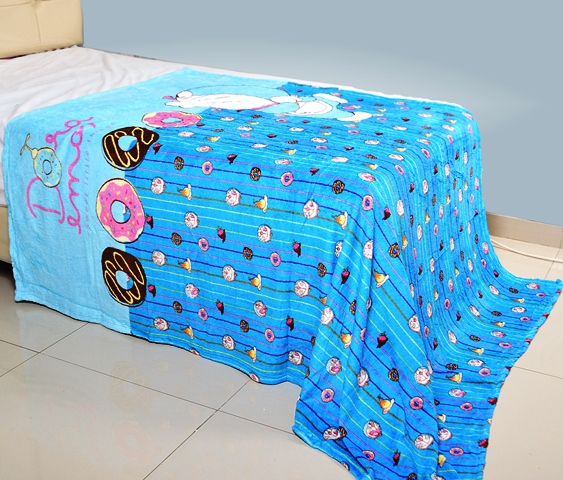 Selimut Platinum Doraemon Donat | Grosir Selimut Online